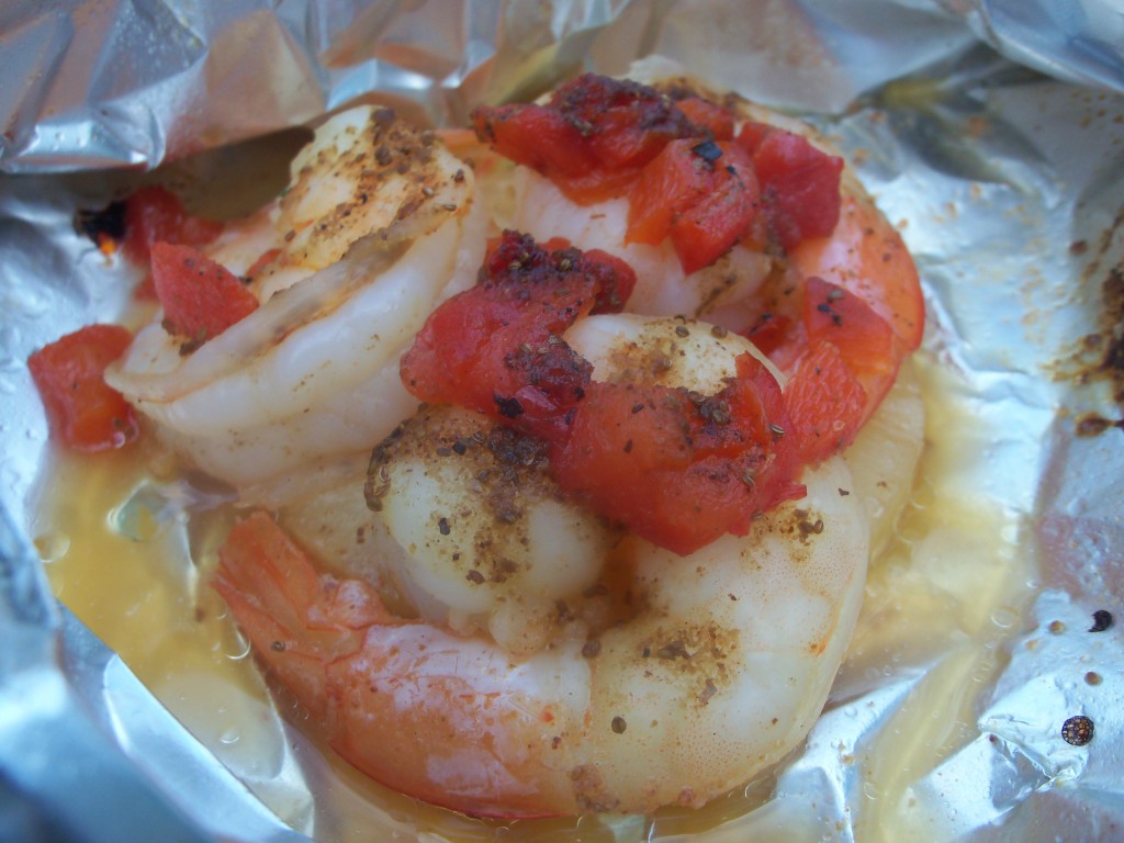 Pineapple Shrimp Packets